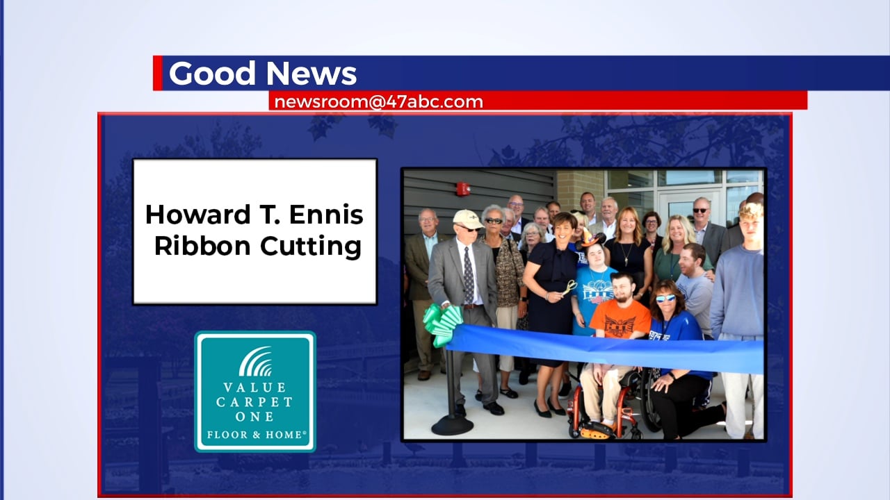 Ribbon cutting held for new Howard T. Ennis School - 47abc
