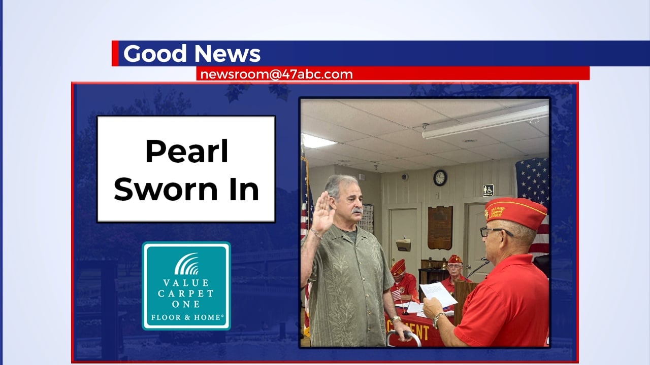 New Jr. Vice Commandant sworn in - 47abc