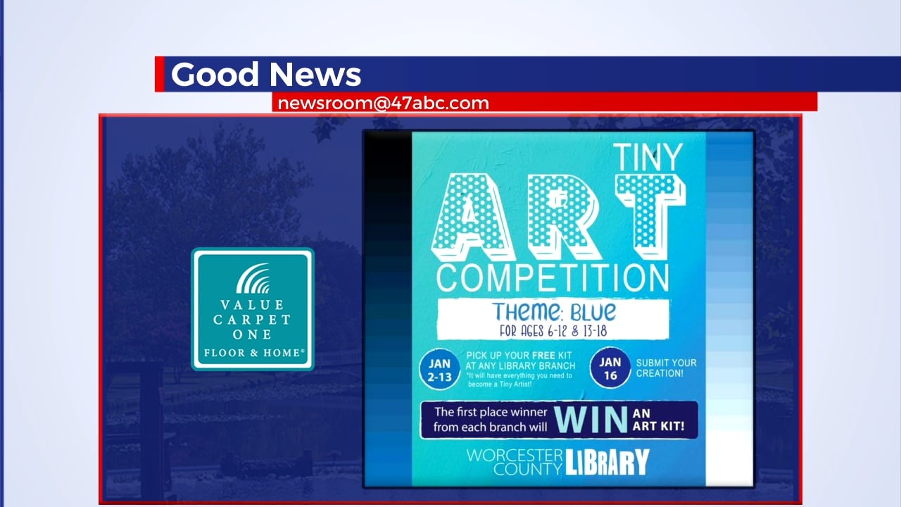 Worcester Co. Libraries holding Tiny Art competition - 47abc