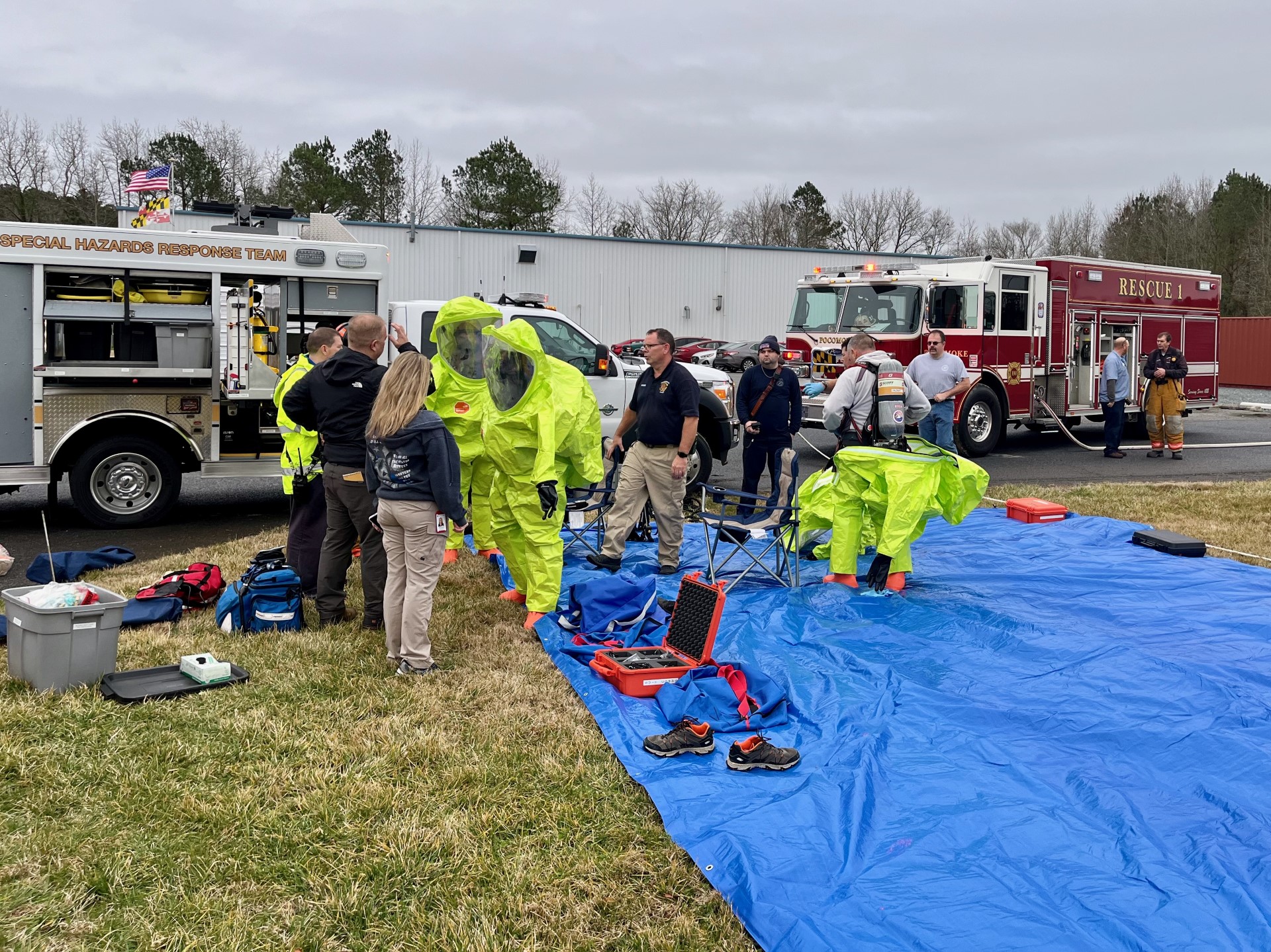 Several hospitalized following chemical emergency in Pocomoke - 47abc