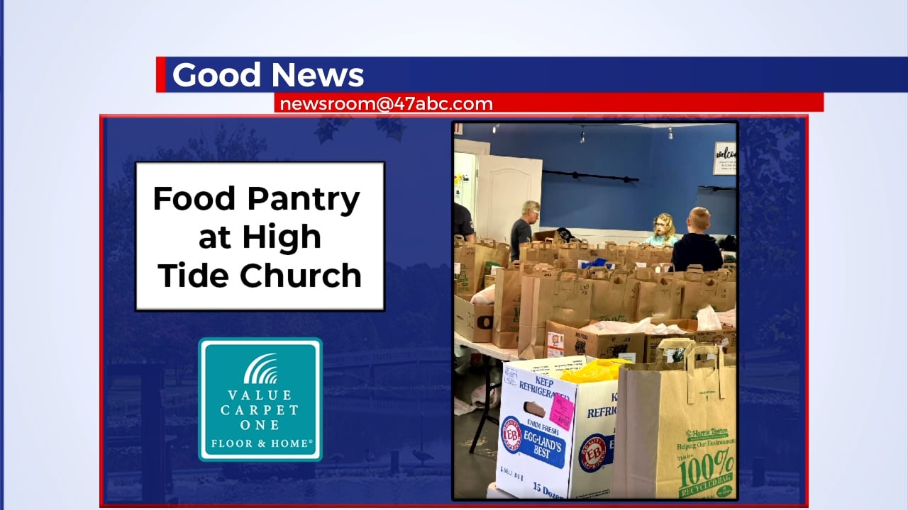 Food Pantry held at High Tide Church - 47abc