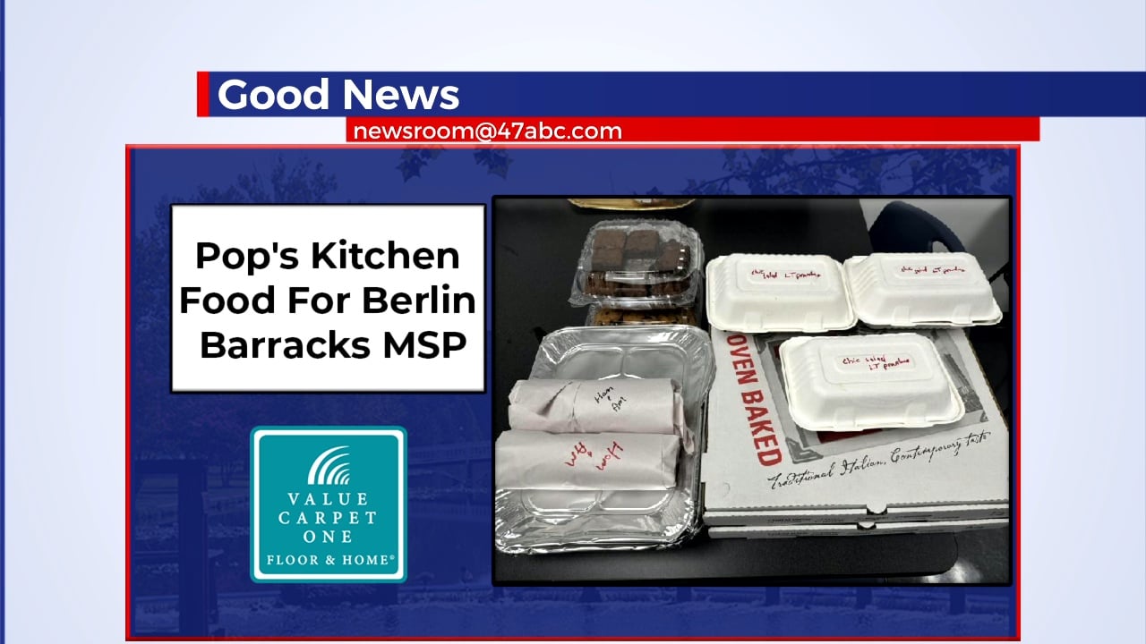 Local business donates food to MSP barracks - 47abc