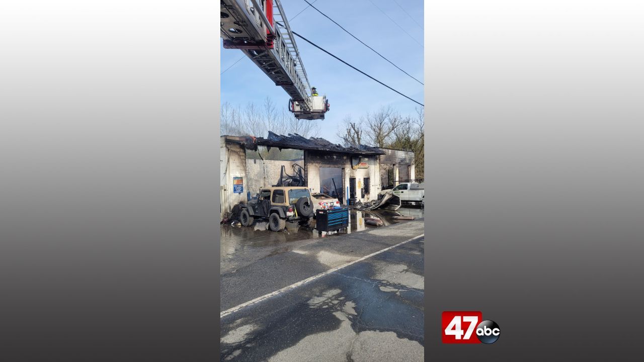 Talbot Co. mechanical garage destroyed in fire - 47abc
