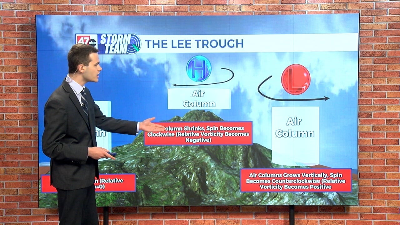Weather Tidbits: The Lee Trough - 47abc