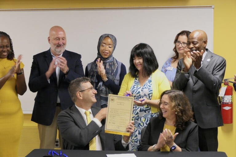 Delaware Governor Matt Meyer signs education bills - 47abc