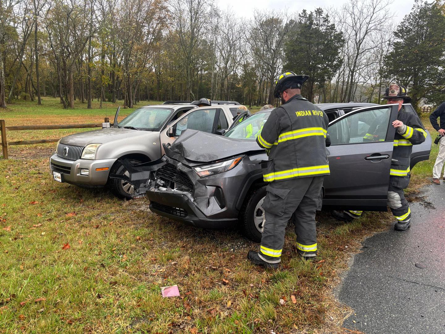 Car Totaled in Two-Vehicle Accident in Millsboro - 47abc