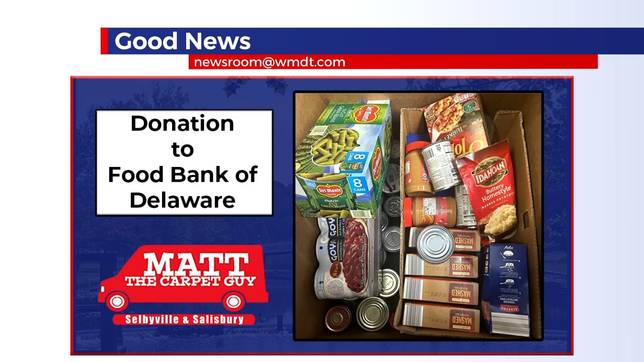 330 Pounds of Food Donated to Delaware Food Bank - 47abc