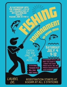 Laurel to Host Fourth of July Fishing Tournament on Broad Creek - 47abc