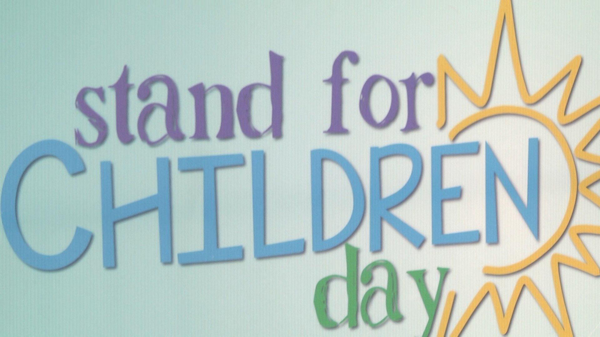 Stand for Children Day held at Bowling Green Ball Park