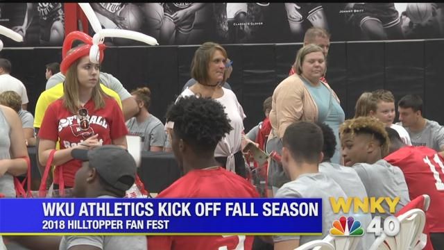 WKU Athletics hosts 'Fan Fest' at Diddle Arena