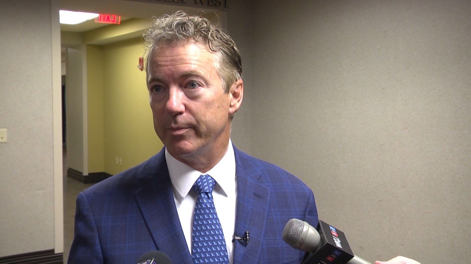 Senator Rand Paul holds information fair at Western Kentucky Uni