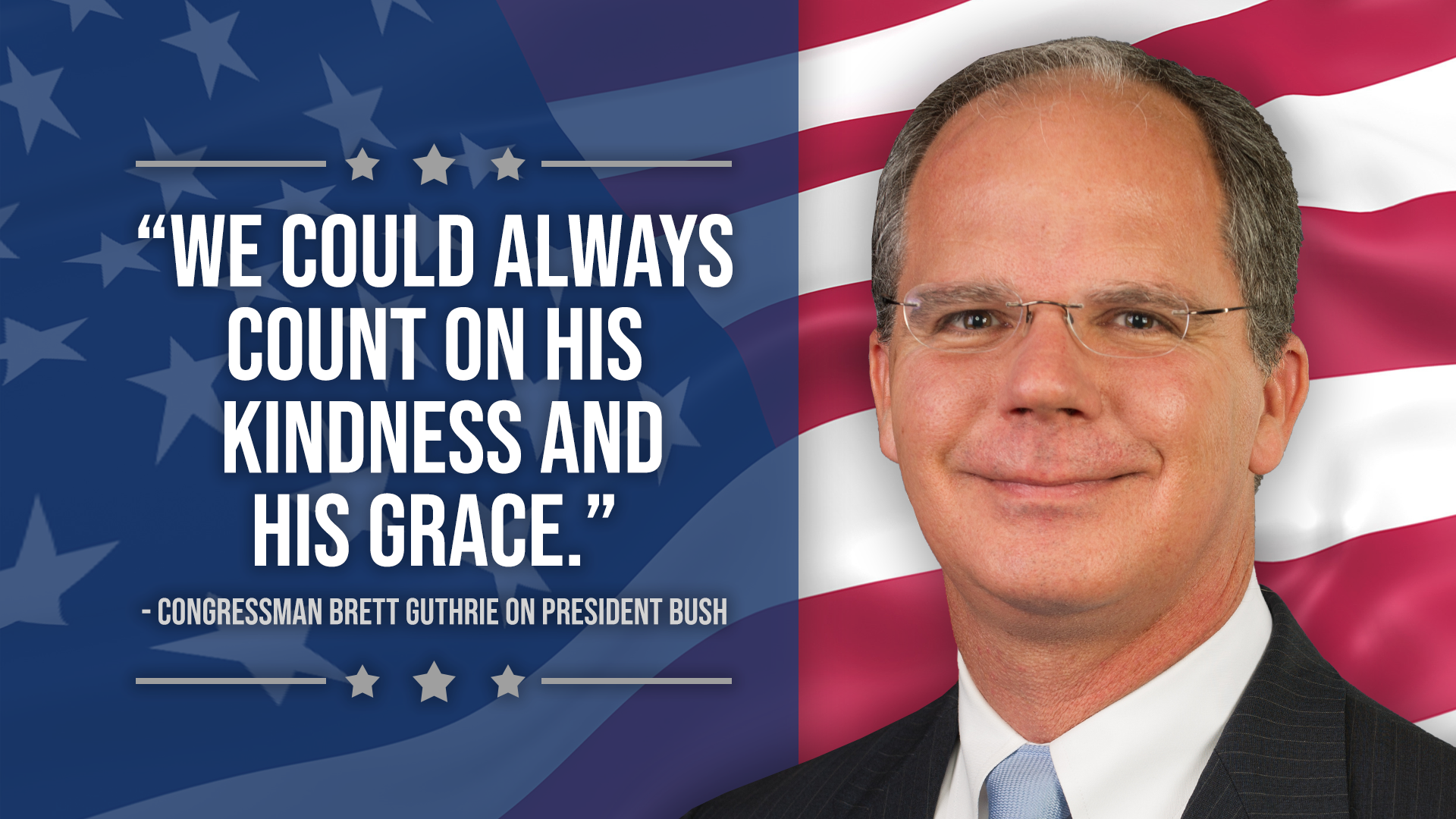 Congressman Brett Guthrie reacts to President Bush's death - WNKY News ...