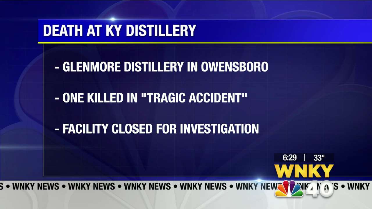 Employee death at Kentucky distillery under investigation - WNKY News ...