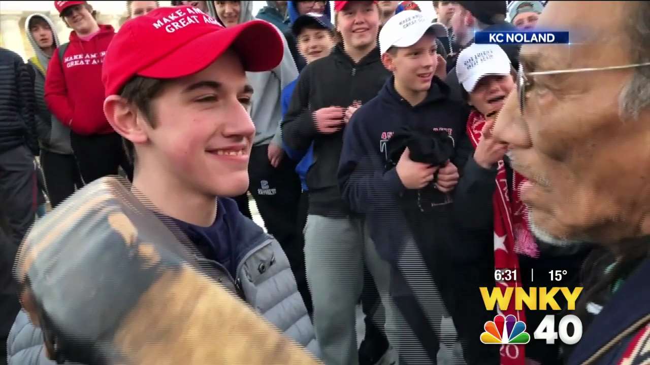 Covington Catholic student in viral video releases statement - WNKY ...