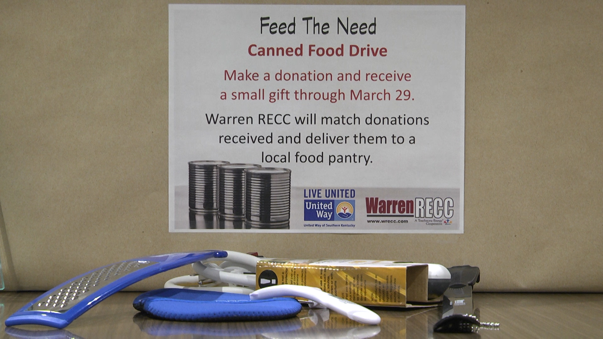 Warren RECC and United Way of SCK kick off food drive - WNKY News 40 ...