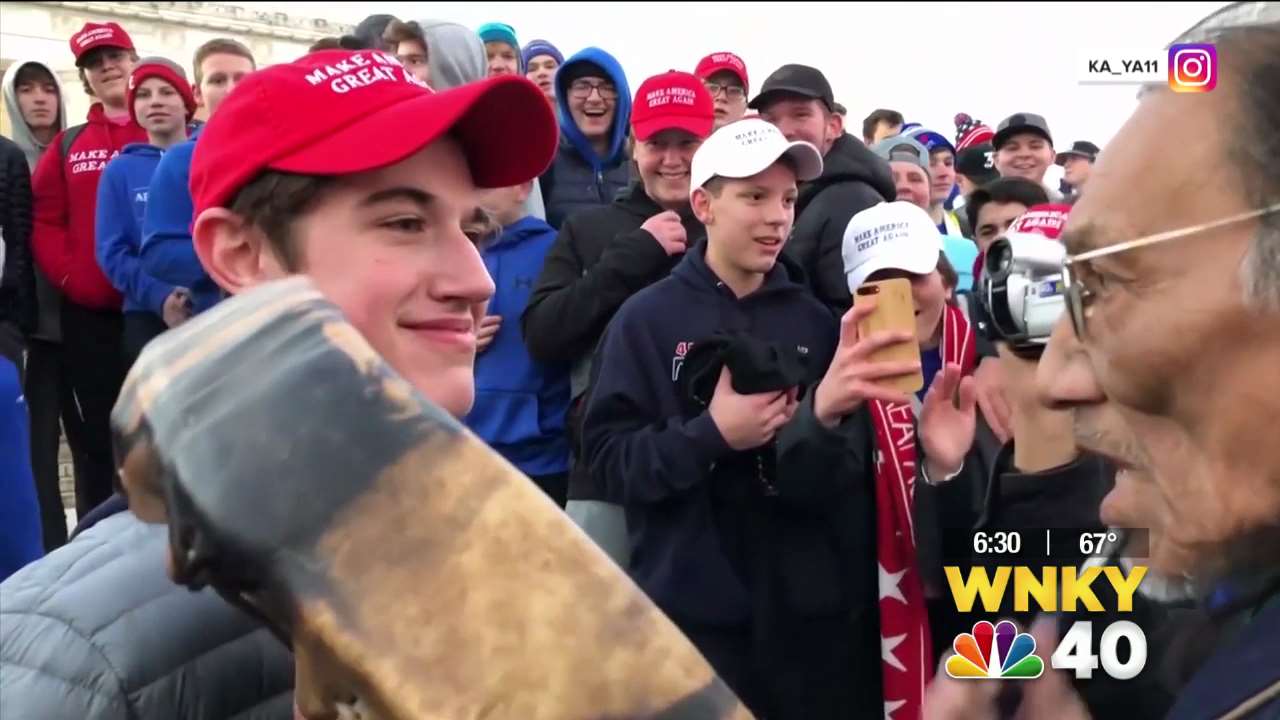 Teen at center of viral encounter sues CNN over reporting - WNKY News ...