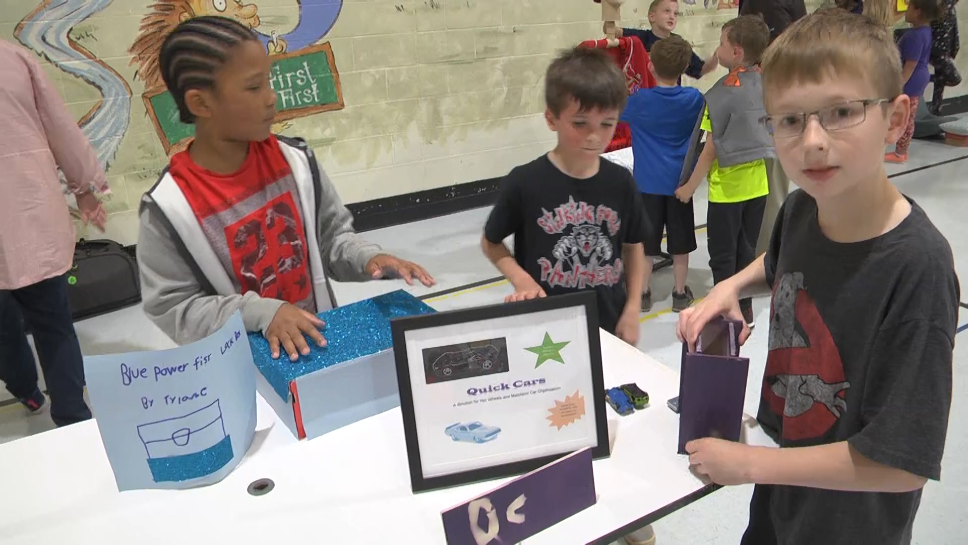 McNeill Elementary 3rd graders showcase inventions - WNKY News 40 ...