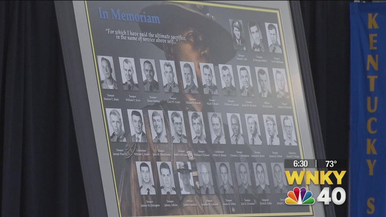 37 fallen troopers, officers honored by KSP - WNKY News 40 Television