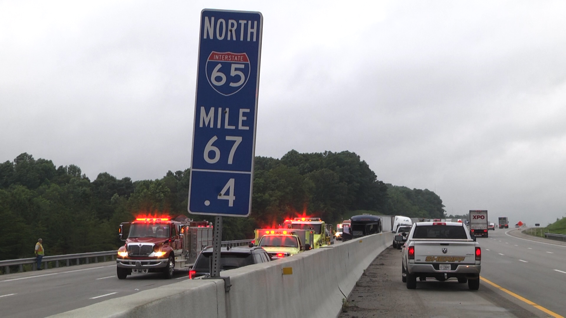 Fatal collision involving Greyhound bus leaves one dead, multiple ...