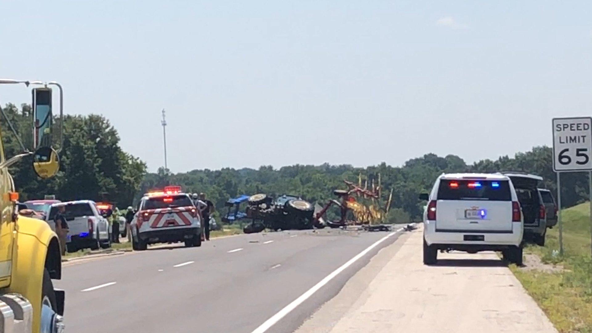 Sheriff urges caution for motorists in rural areas after second tractor ...