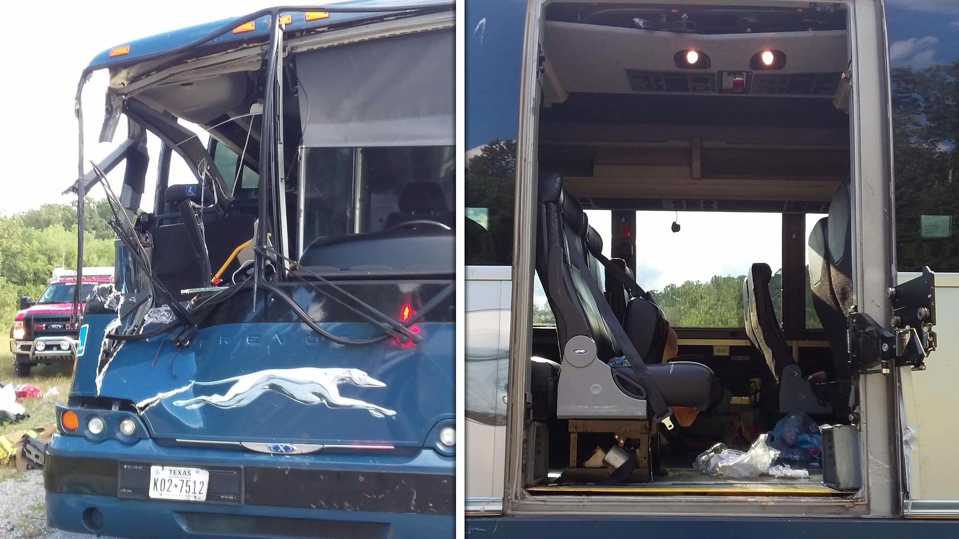 At least 17 injured in crash between truck and Greyhound bus - WNKY ...