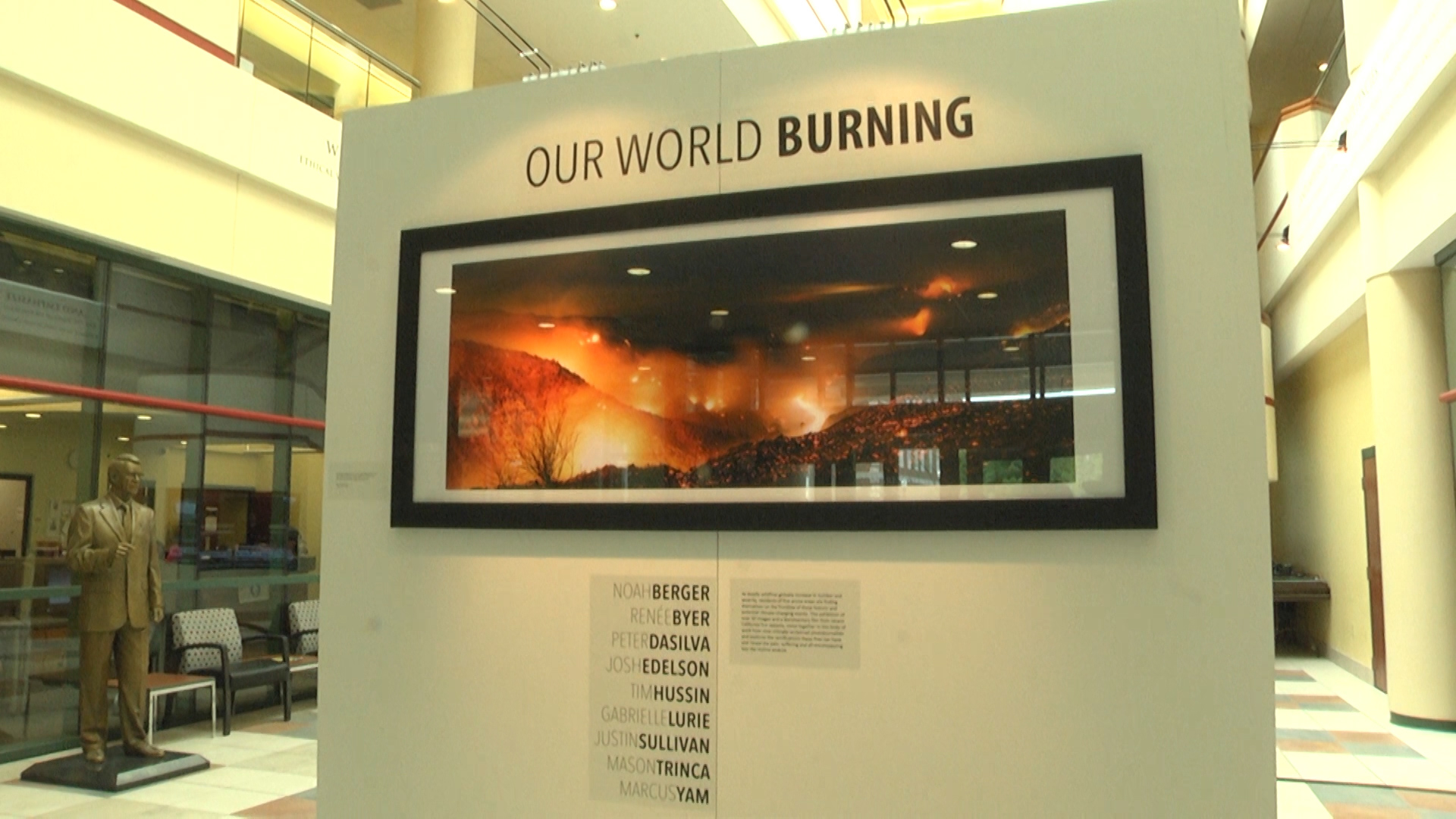 Our World Burning exhibit comes to Western Kentucky University - WNKY ...