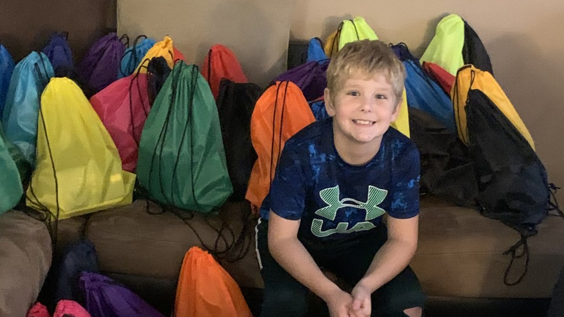 8-year-old Indiana boy finds purpose in serving others while battling ...
