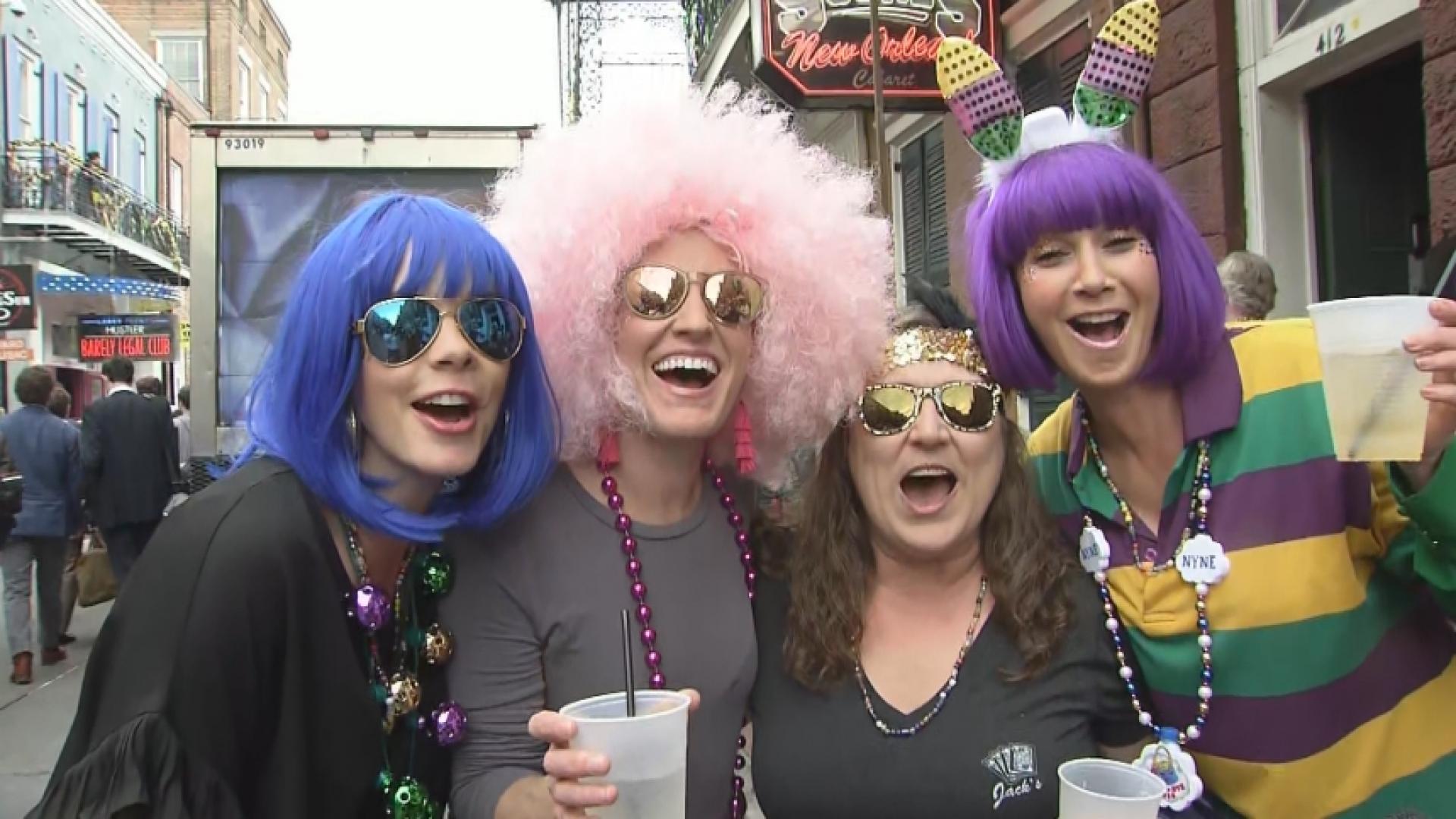 Let The Good Times Roll! Mardi Gras underway in New Orleans - WNKY News ...