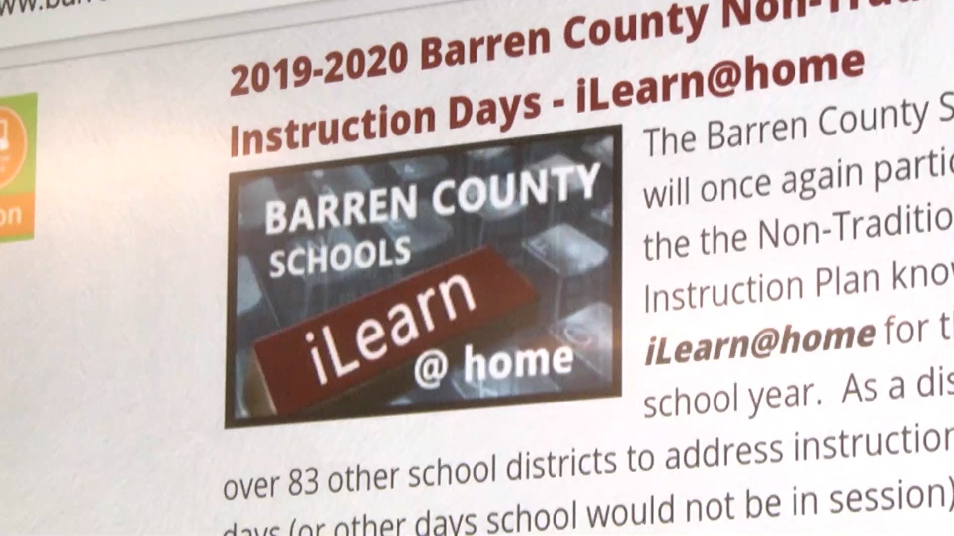 School districts use non-traditional instruction to keep students ...