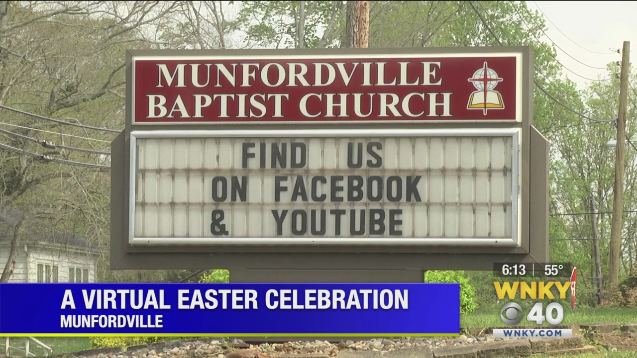 Churches prepare for a virtual Easter celebration - WNKY News 40 Television