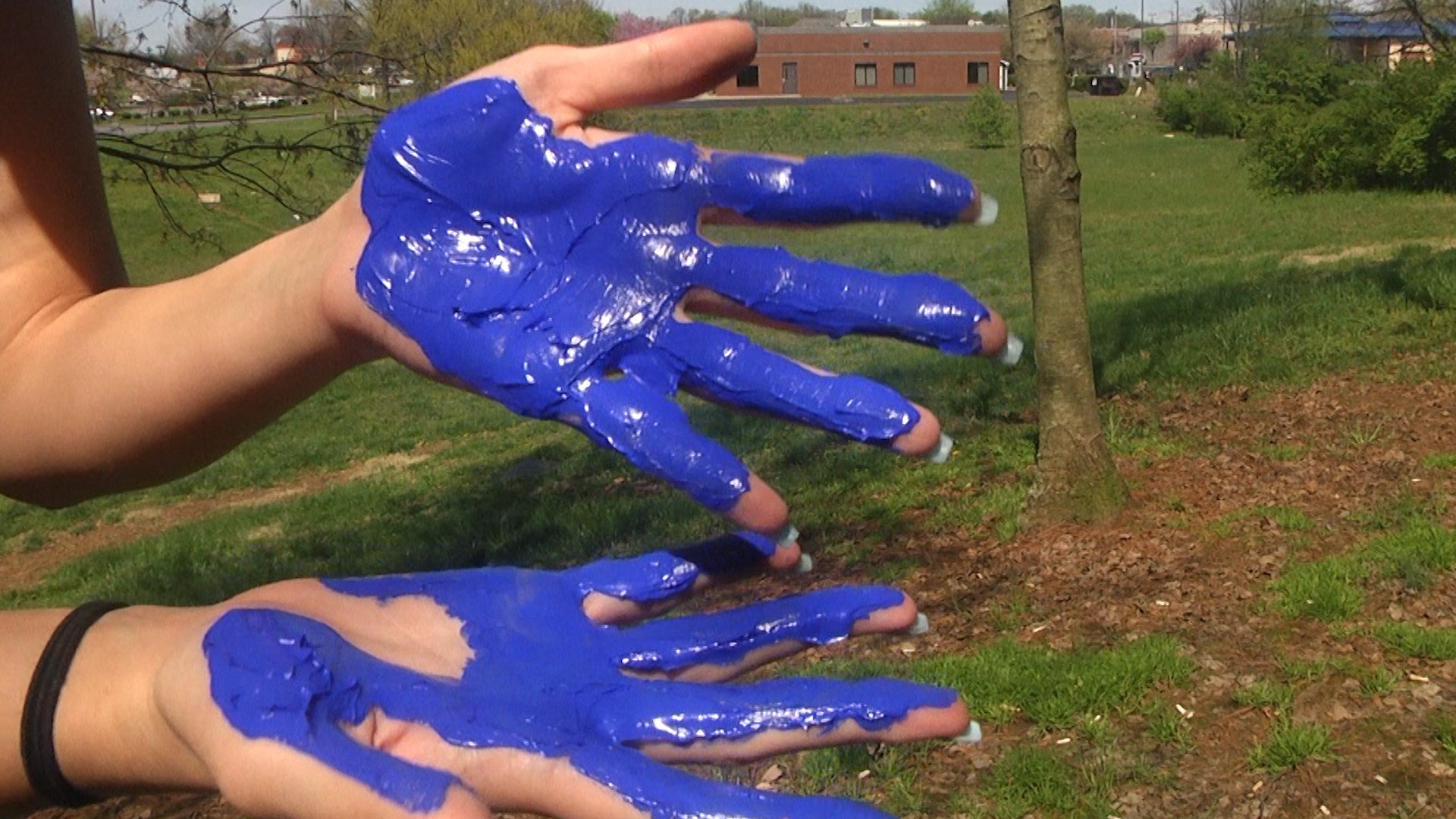 Videos utilizing paint show how to properly wash hands - WNKY News 40 ...