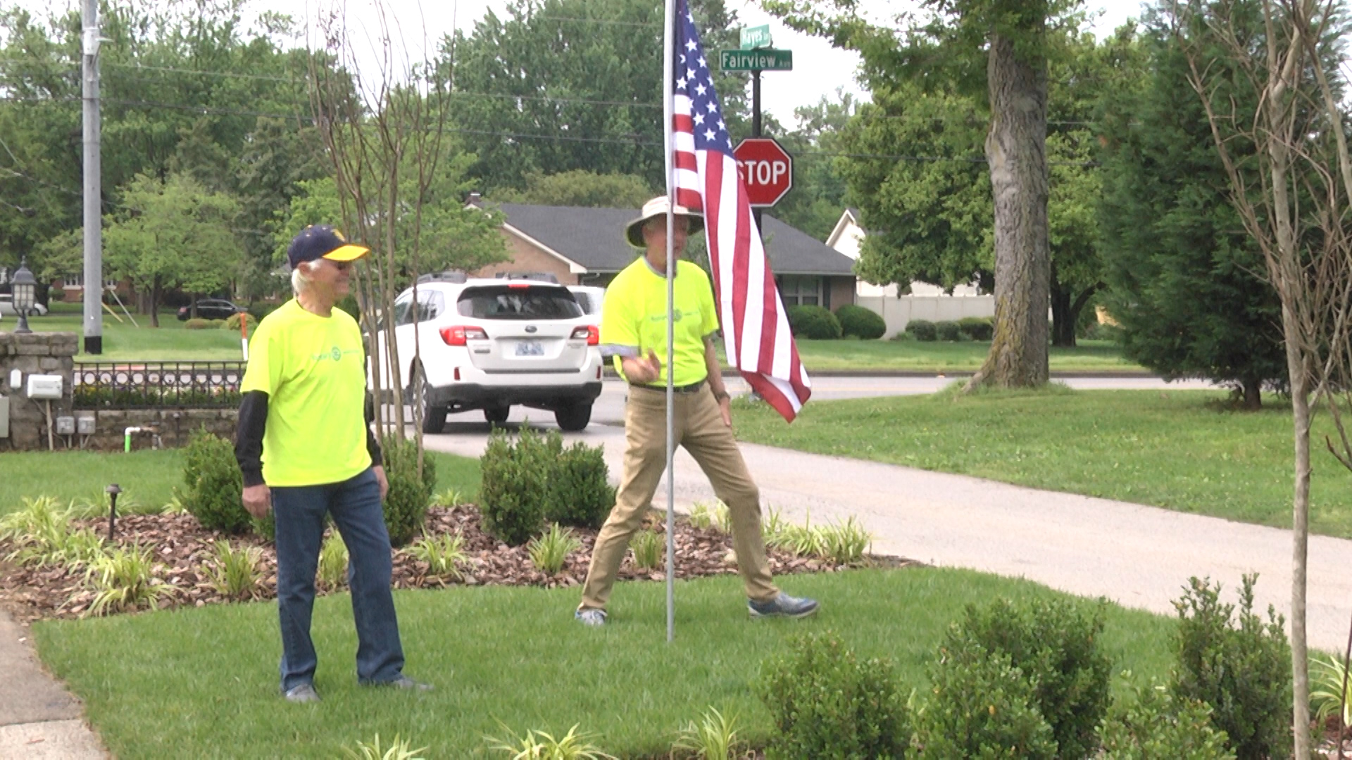 Flags For Kids Committee place American flags throughout local ...