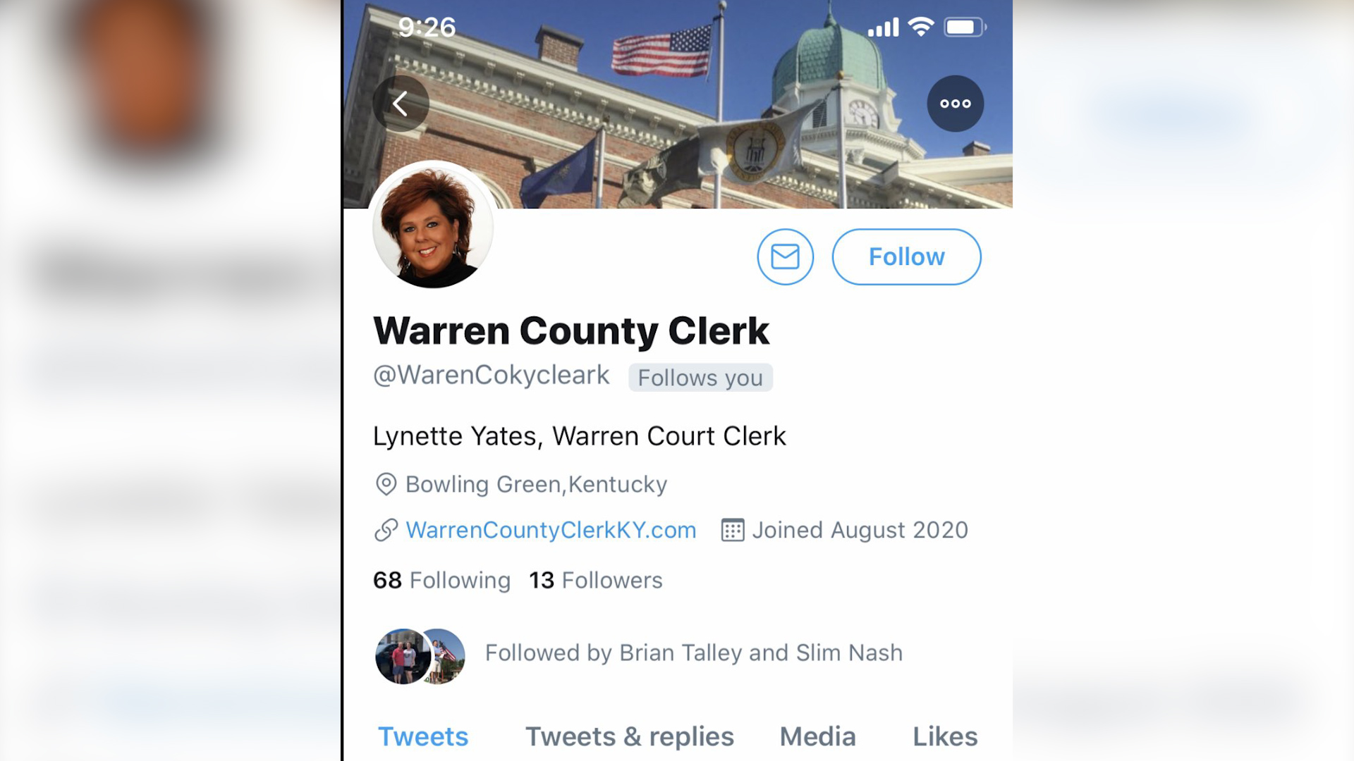 Fake Twitter account impersonating the Warren County Clerk pops up, is ...