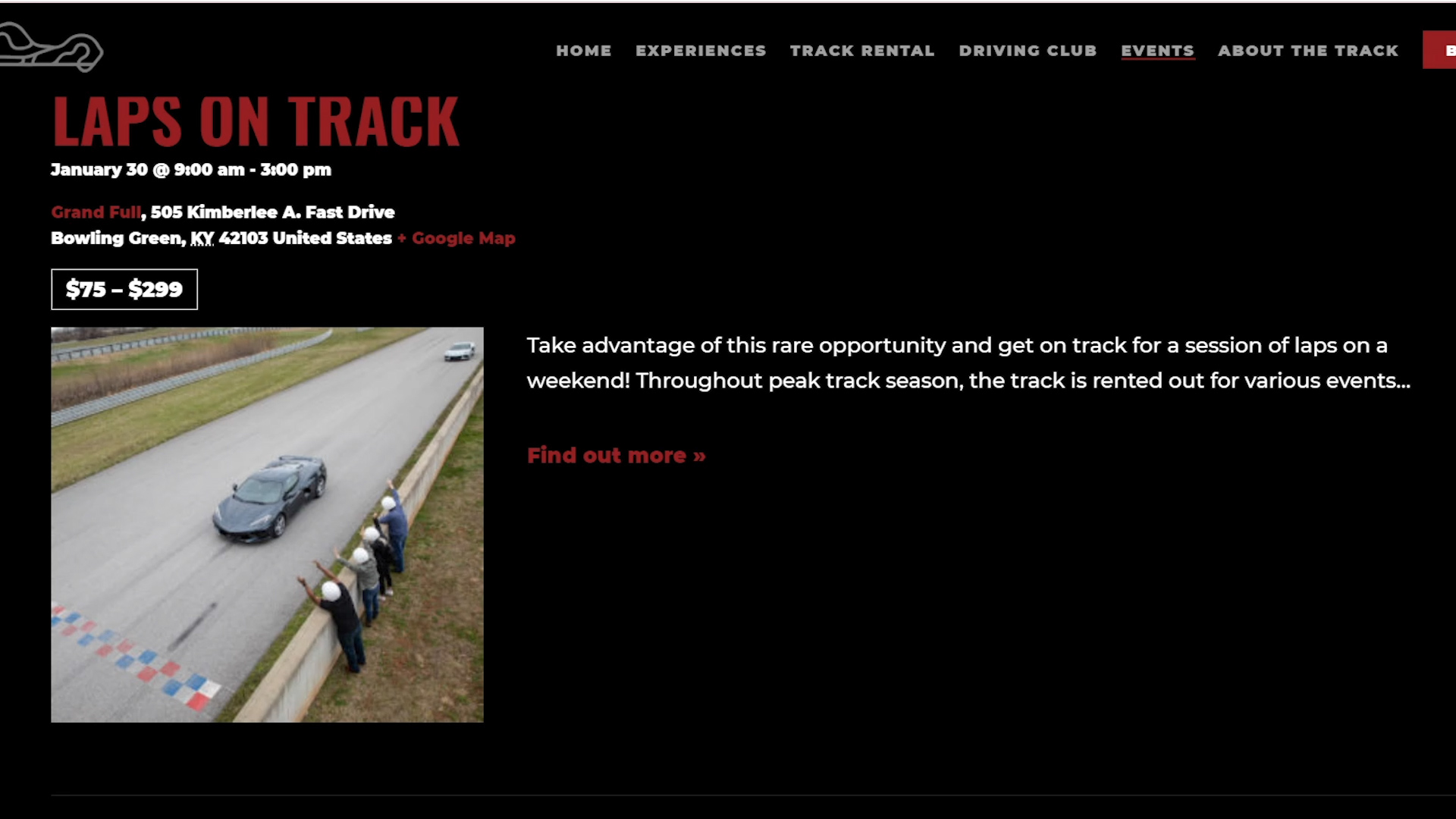 Laps on the Track opens to the public - WNKY News 40 Television