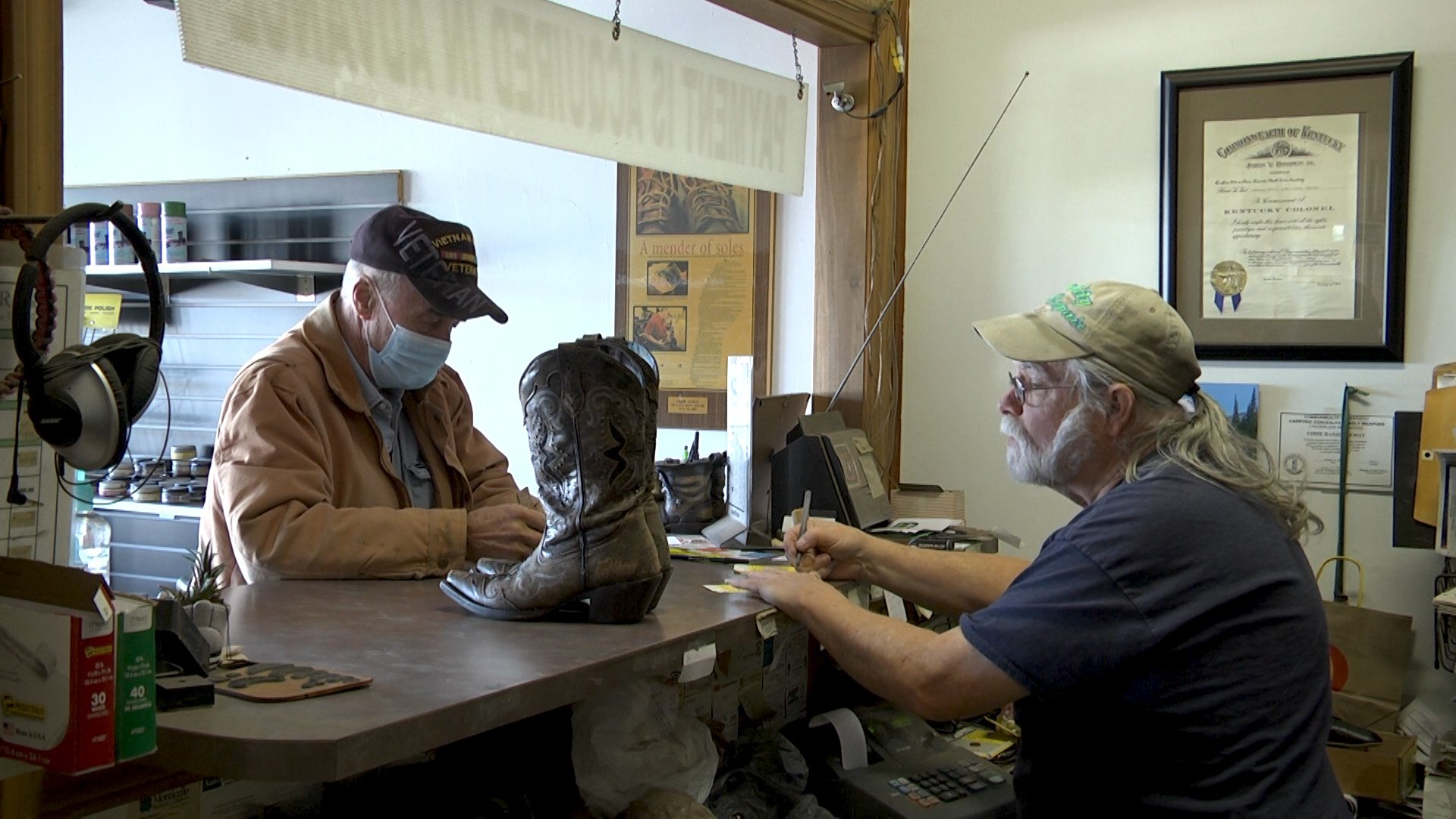 Local cobbler's business and home saved by support from community ...