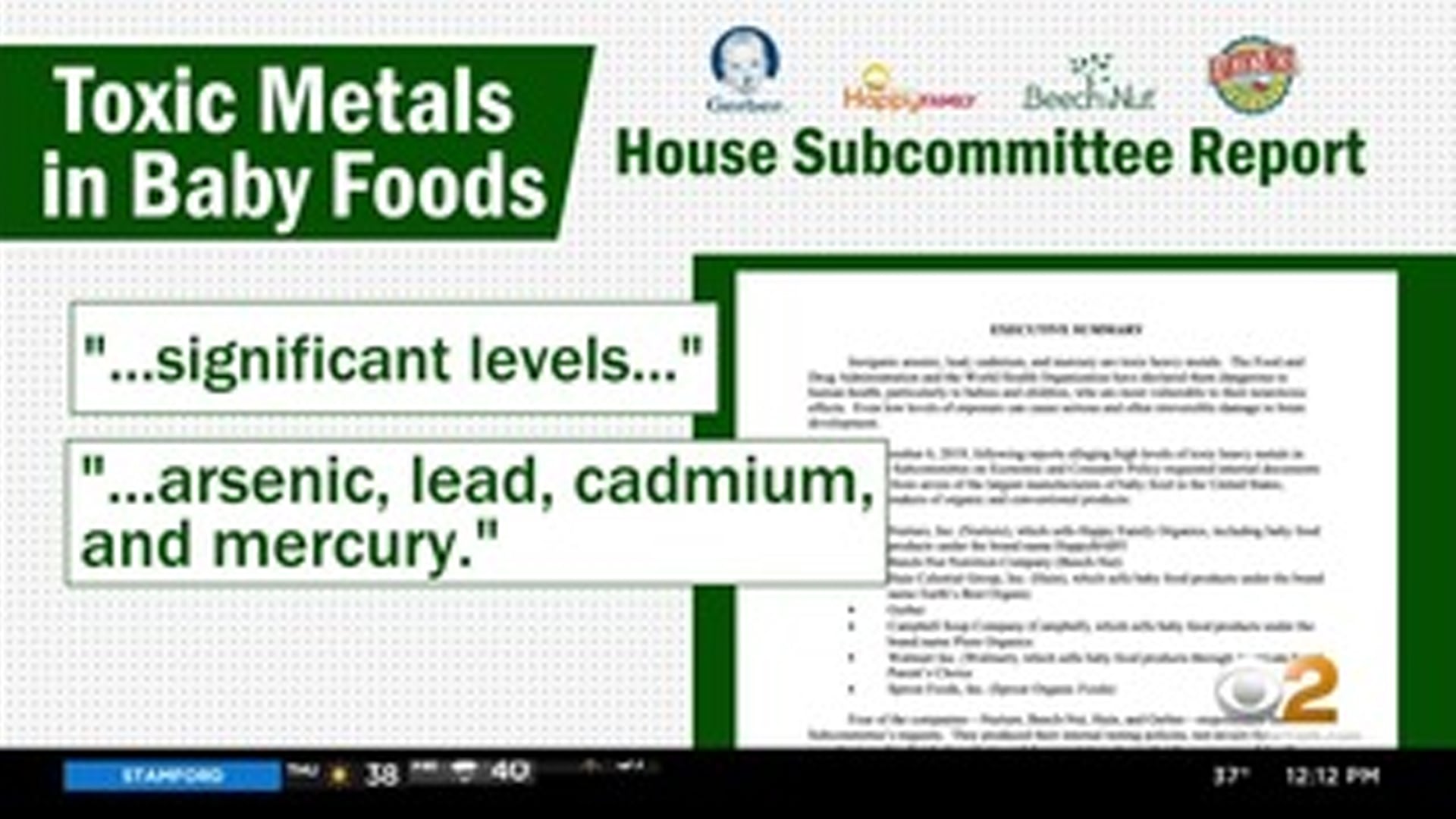Report Finds Some Baby Foods May Contain Toxic Metals - WNKY News 40 ...