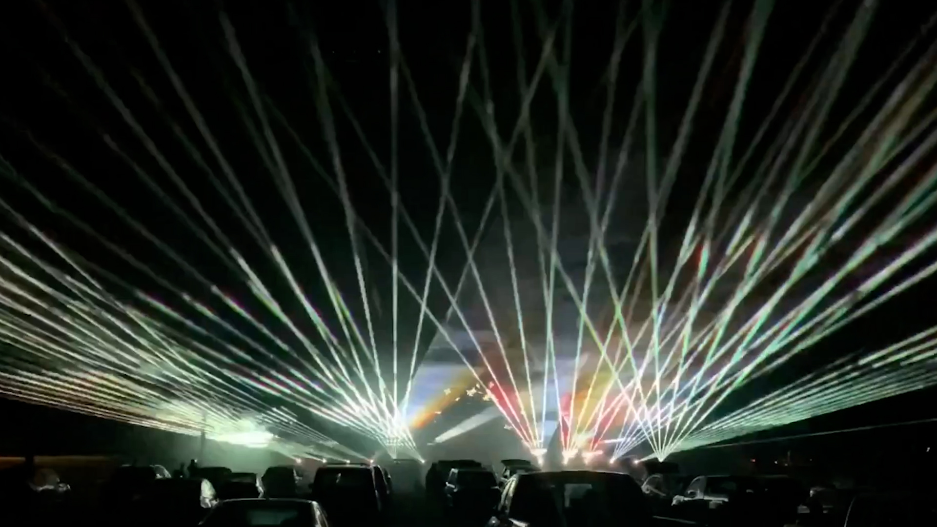 Sunrise Spotlight - Drive-in Laser Light Show - WNKY News 40 Television