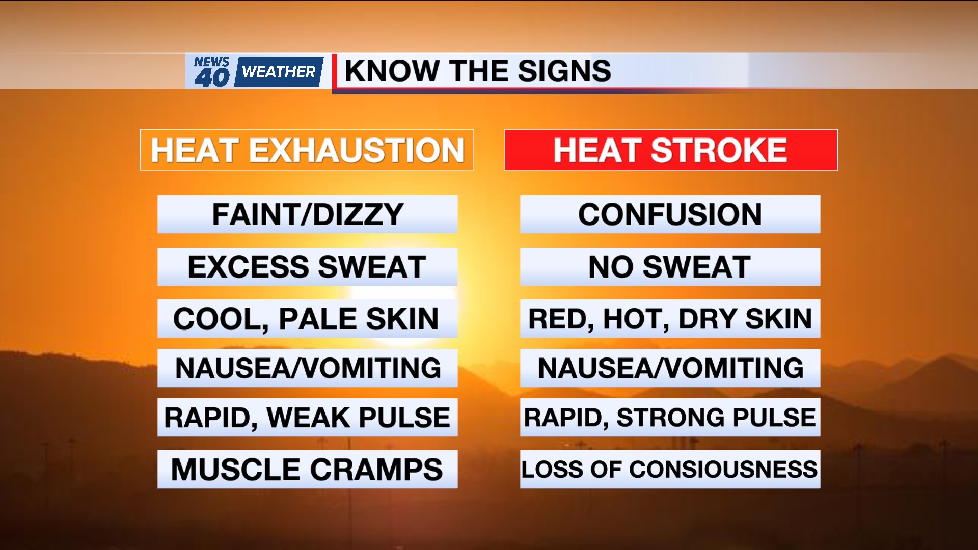 Excessive Heat Safety - WNKY News 40 Television