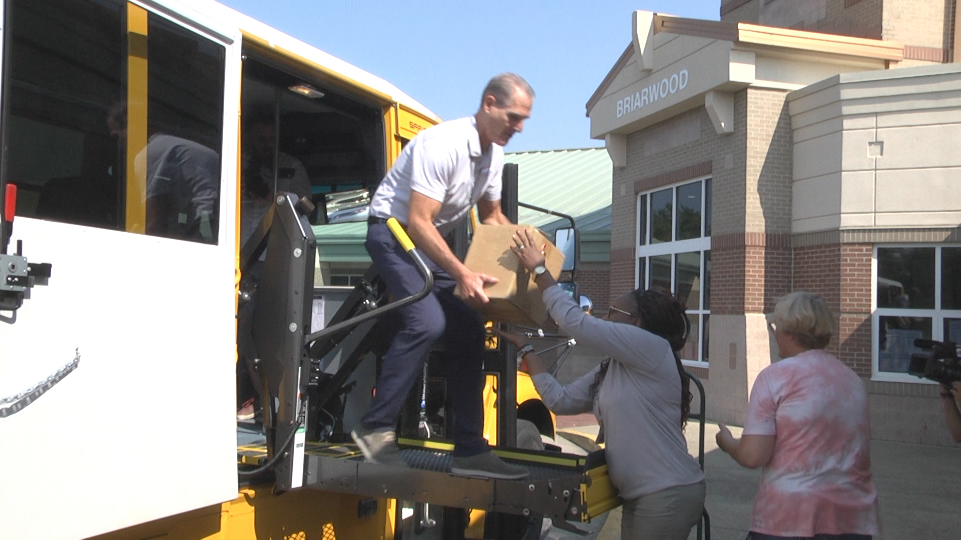 Stuff the Bus foundation delivers supplies for the Warren County ...