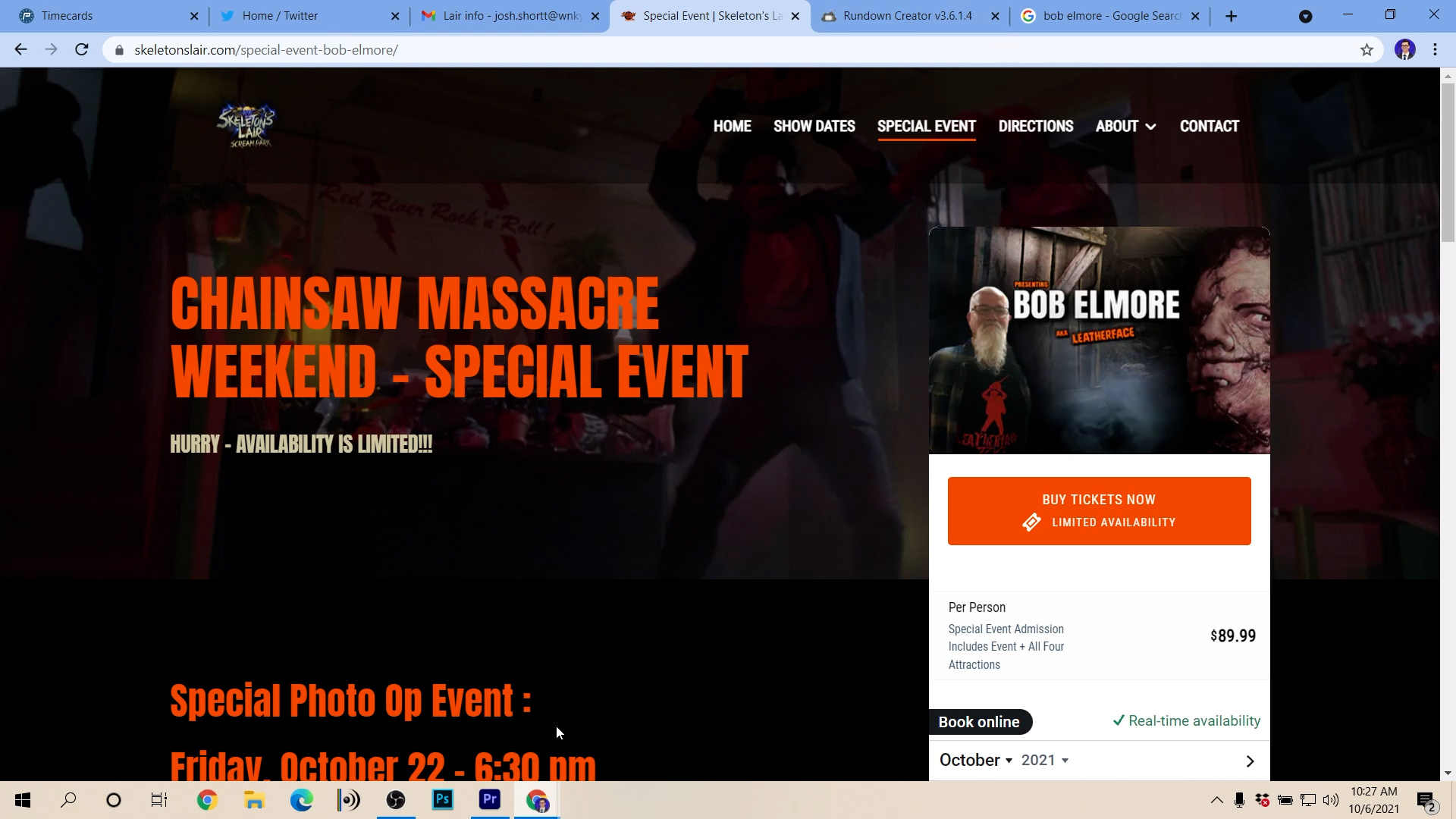 Bob Elmore from 'Texas Chainsaw Massacre 2' to make appearance at ...