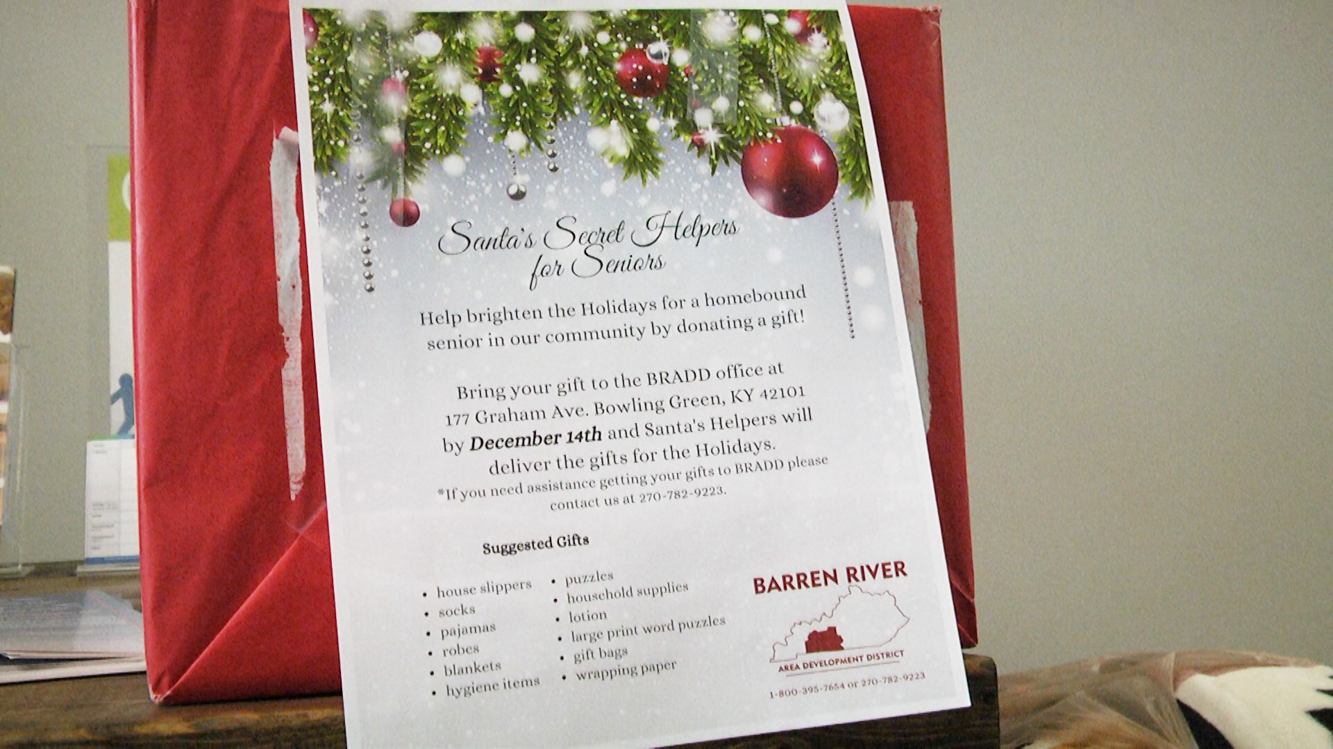 Santa's Secret Helpers for Seniors, giving senior citizens a memorable ...