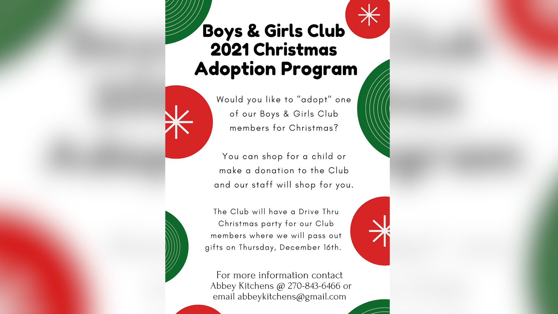 Boys and Girls Club Christmas Adoption program going strong - WNKY News ...