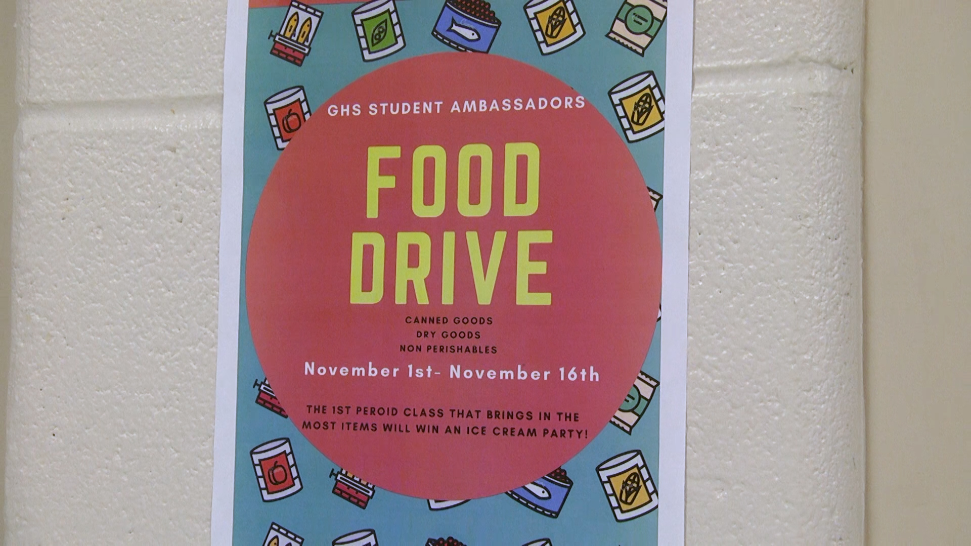 Glasgow High School student ambassadors set up non-perishable food ...
