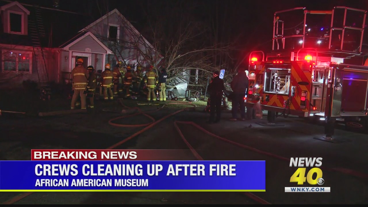 Artifacts removed after fire at African American Museum - WNKY News 40 ...