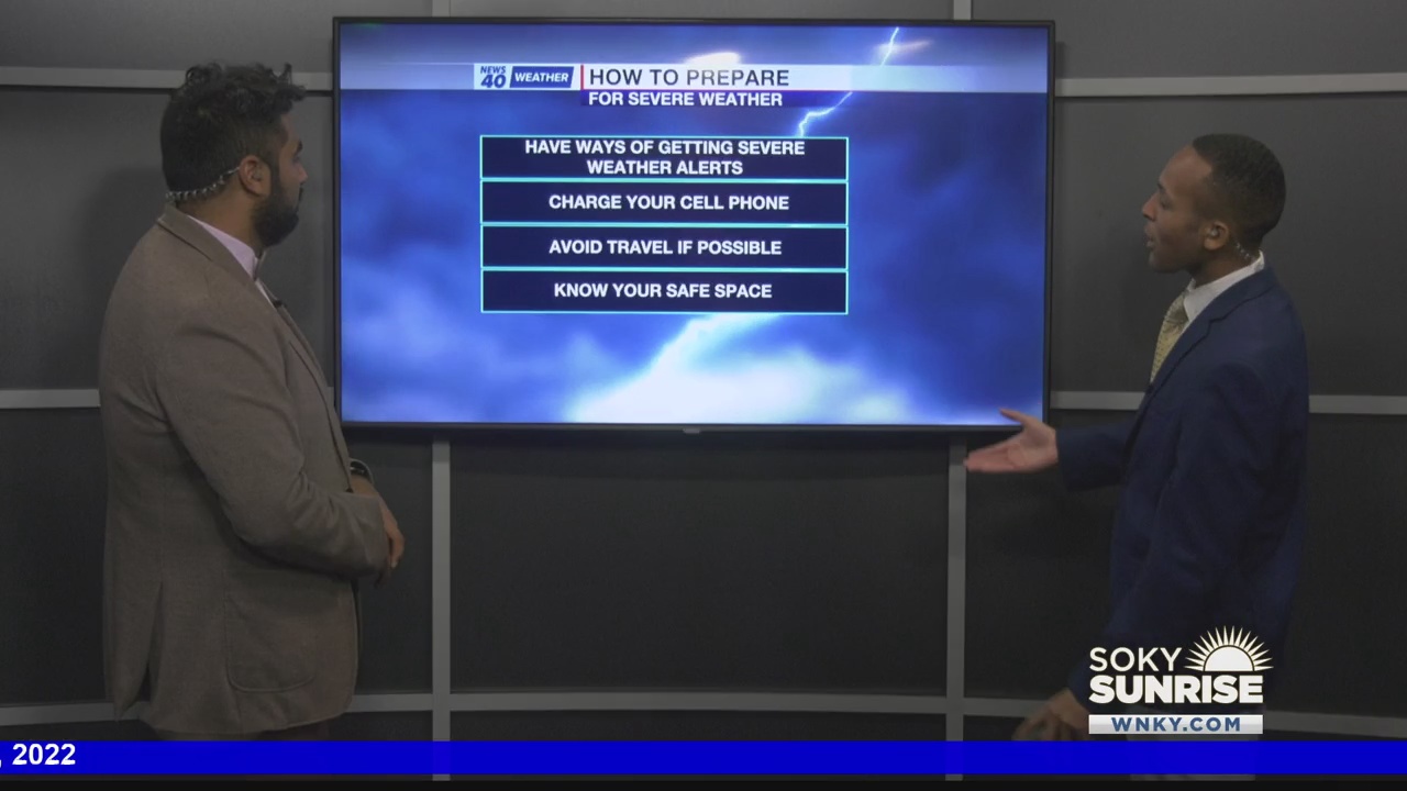 Meteorologist Darius Mack shares tips on tornado safety - WNKY News 40 ...