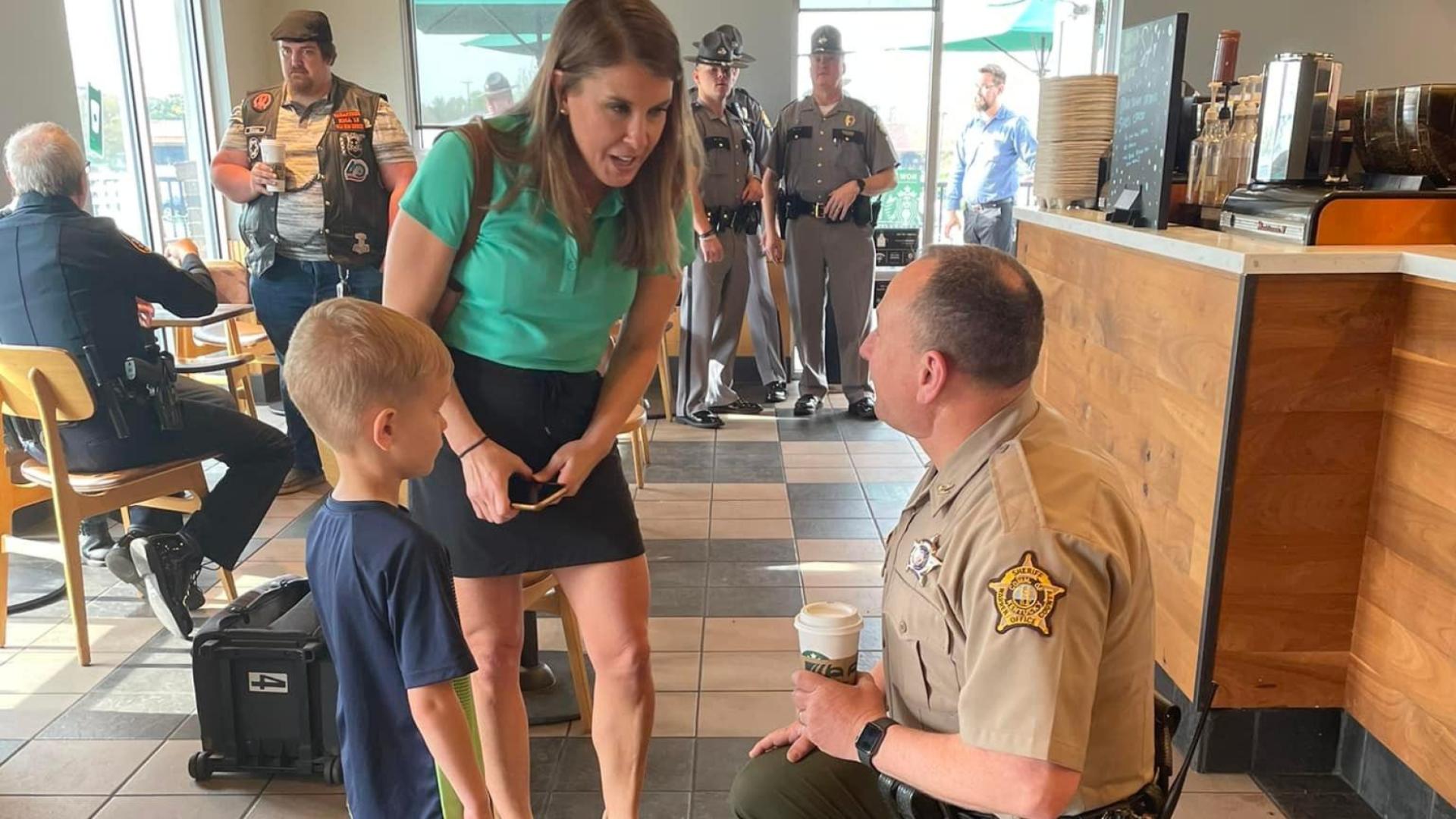 Locals spend a morning with law enforcement at Coffee with the Cops ...