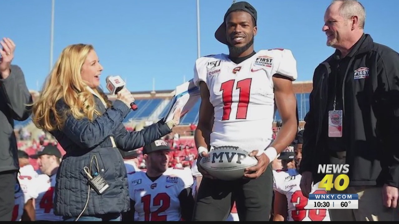 Former WKU Wide Receiver Lucky Jackson looks ahead to professional ...