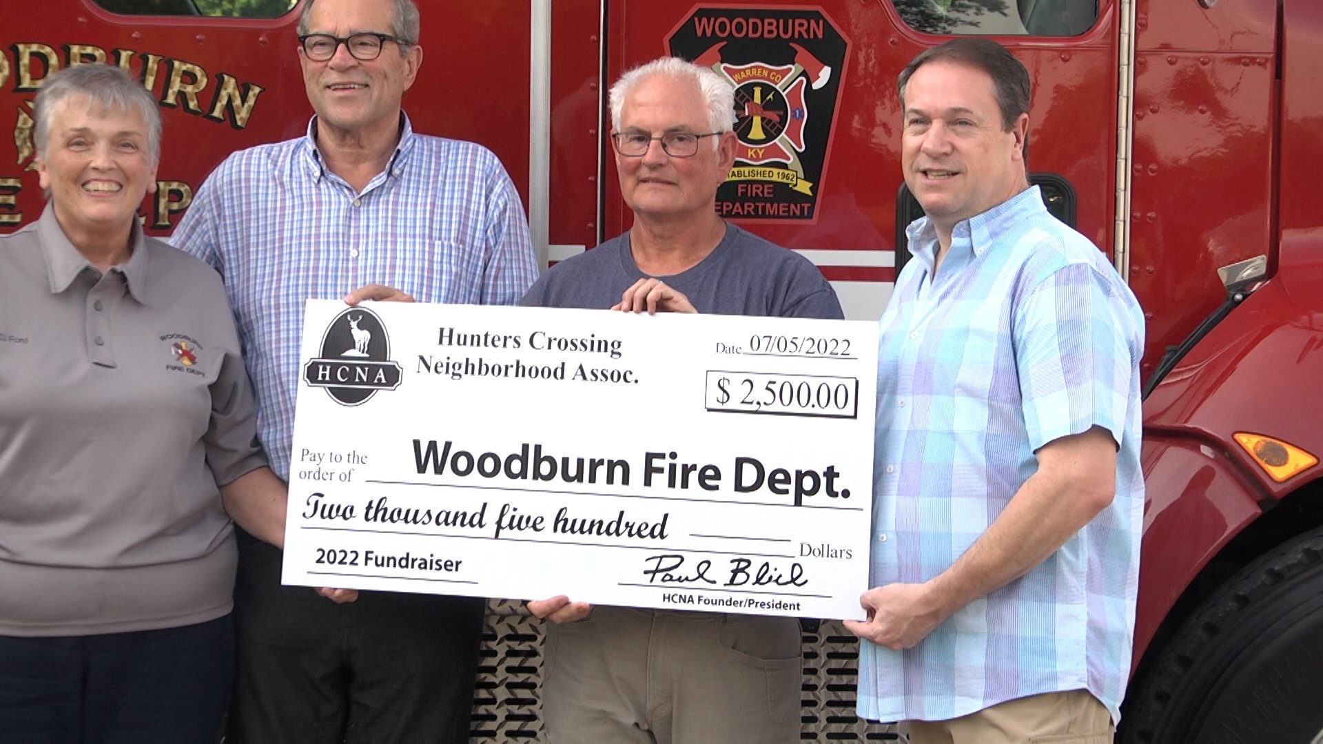 Woodburn Fire Dept. gets new thermal imager with $2,500 donation - WNKY ...