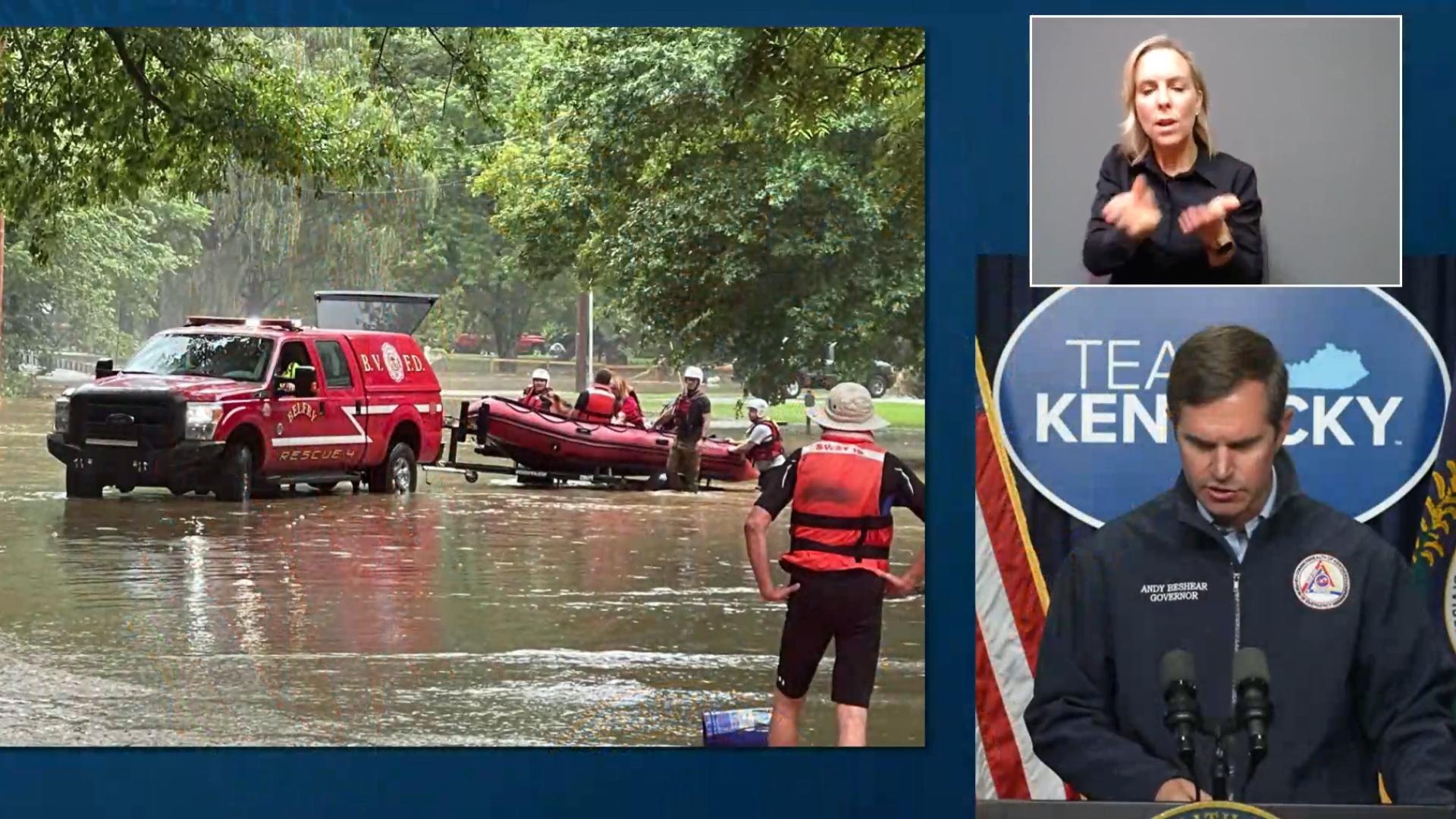 State of emergency declared for devastating floods in eastern Kentucky ...