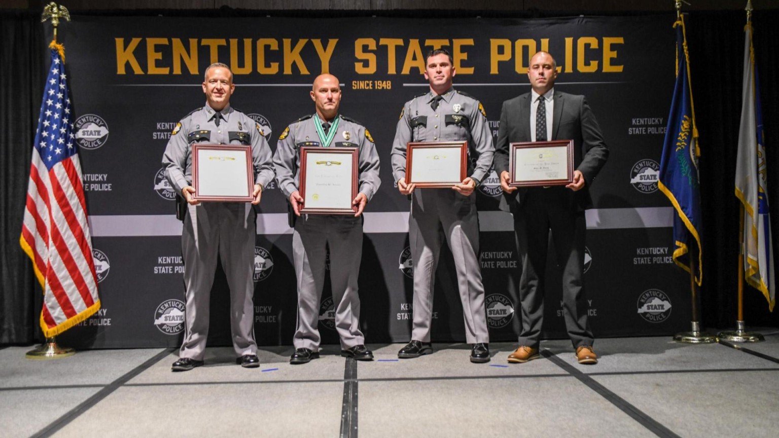 Troopers honored at Kentucky State Police Sworn Award Ceremony - WNKY ...